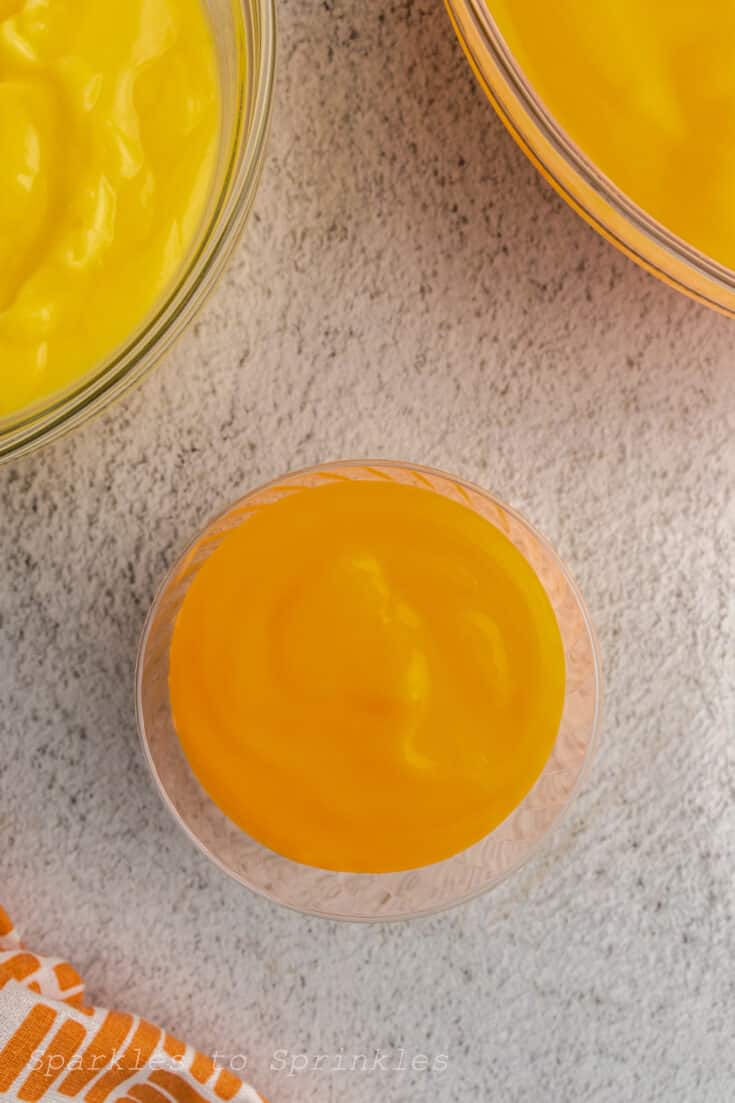Candy Corn Pudding Cups - Sparkles to Sprinkles