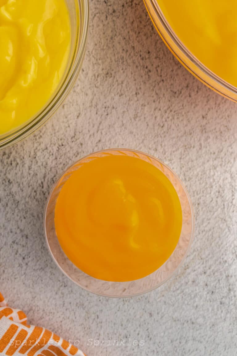 Candy Corn Pudding Cups - Sparkles to Sprinkles