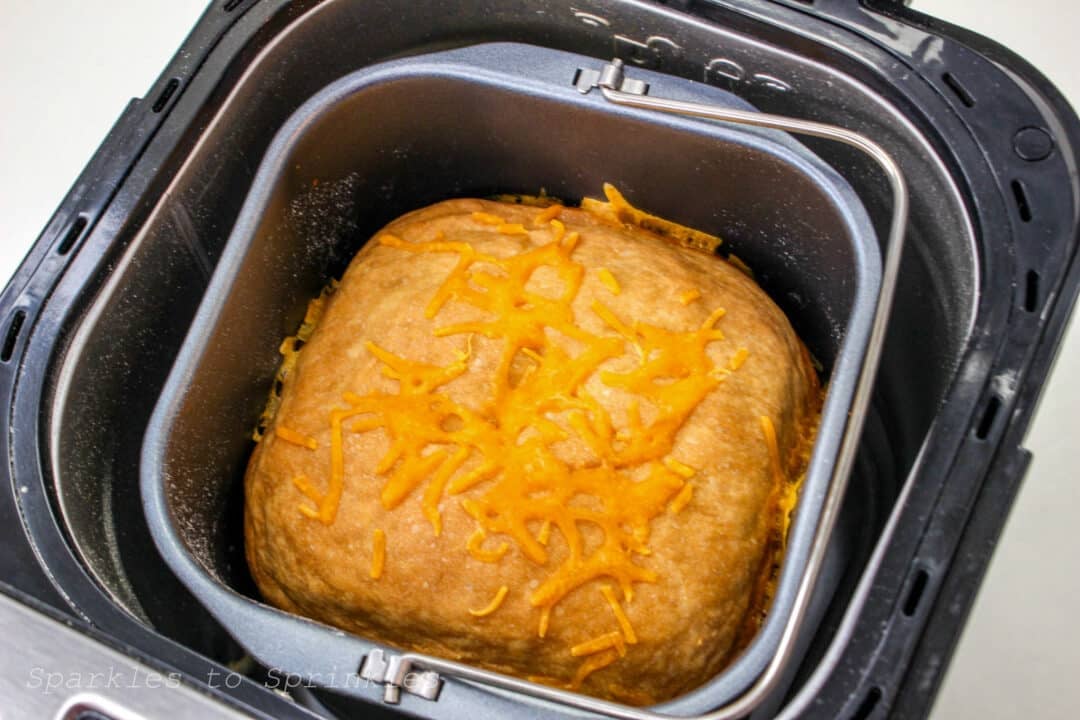 Bread Machine Cheese Bread - Sparkles to Sprinkles