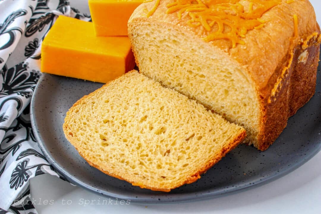 Bread Machine Cheese Bread - Sparkles to Sprinkles