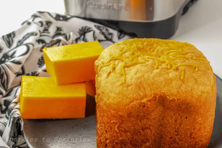 Bread Machine Cheese Bread - Sparkles to Sprinkles