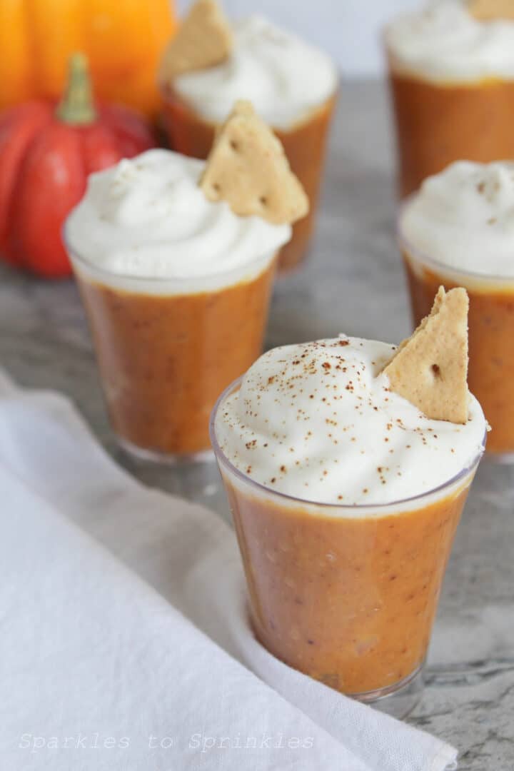 Pumpkin Pie Pudding Shots: The Ultimate Fall Party Treat - Sparkles to ...