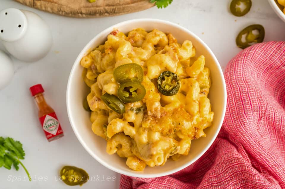Spicy Mac and Cheese - Sparkles to Sprinkles