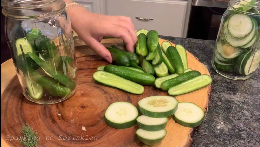 Refrigerator Pickles - Sparkles to Sprinkles