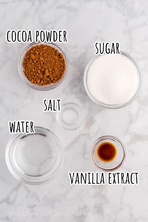 Homemade Chocolate Syrup - Sparkles to Sprinkles