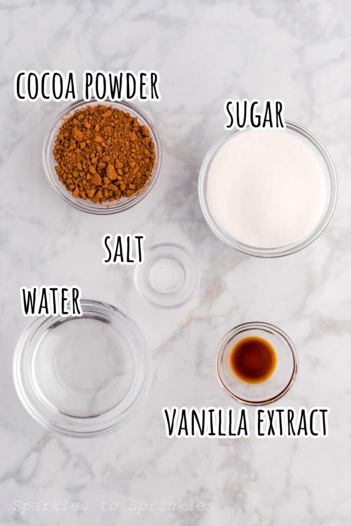 Homemade Chocolate Syrup - Sparkles to Sprinkles