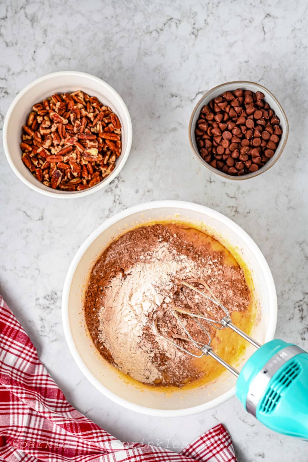 German Chocolate Cake Crumbl Cookie - Sparkles to Sprinkles