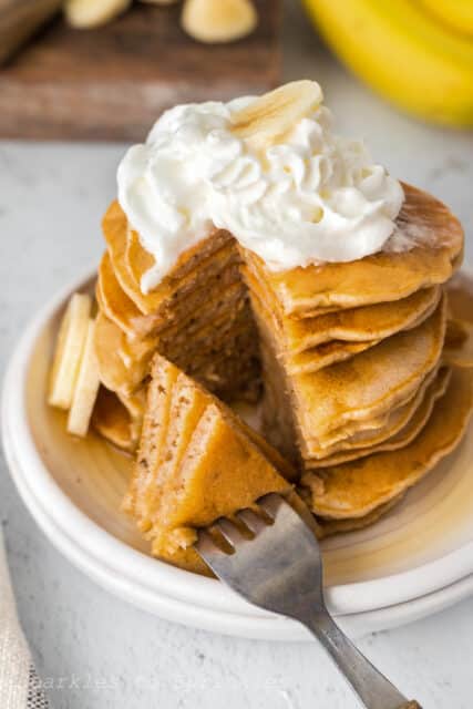 Banana Pancakes - Sparkles to Sprinkles