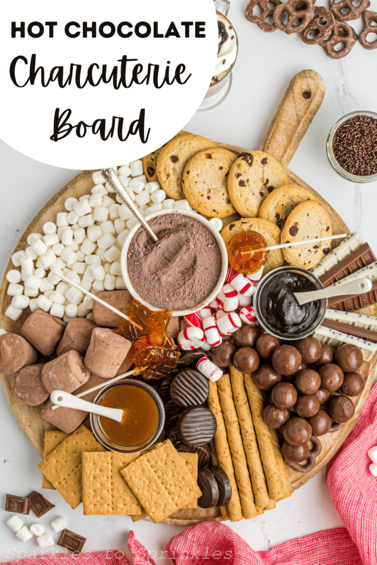 Hot Chocolate Charcuterie Board Sparkles To Sprinkles