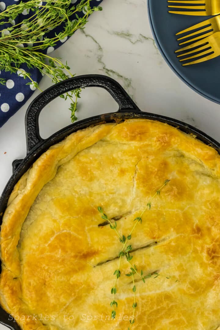 Turkey Pot Pie Recipe - Sparkles to Sprinkles