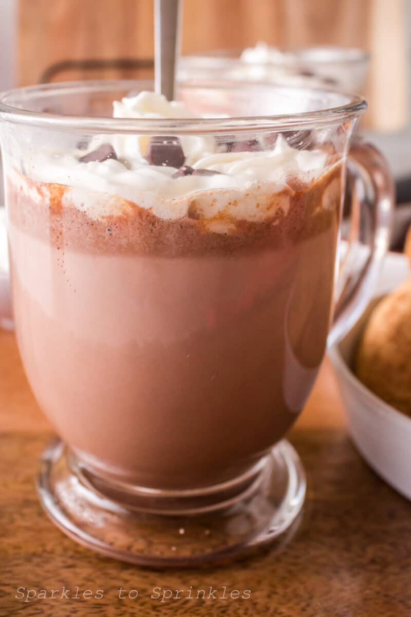 Ninja Foodi Hot Chocolate - Sparkles to Sprinkles