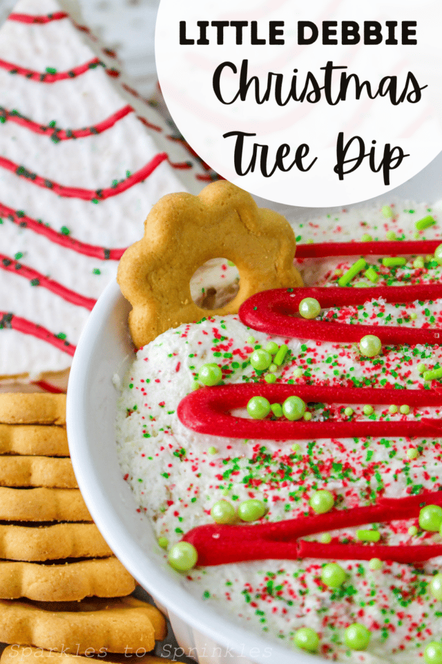 Little Debbie Christmas Tree Dip - Sparkles to Sprinkles