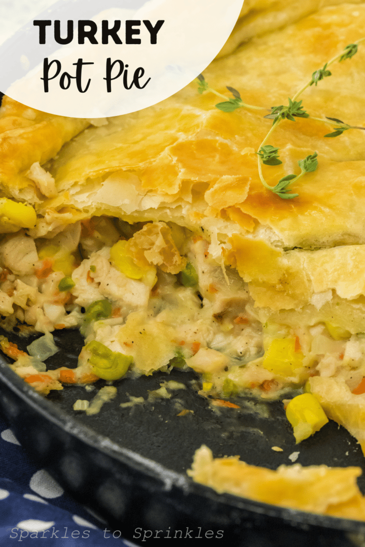 Turkey Pot Pie Recipe - Sparkles to Sprinkles