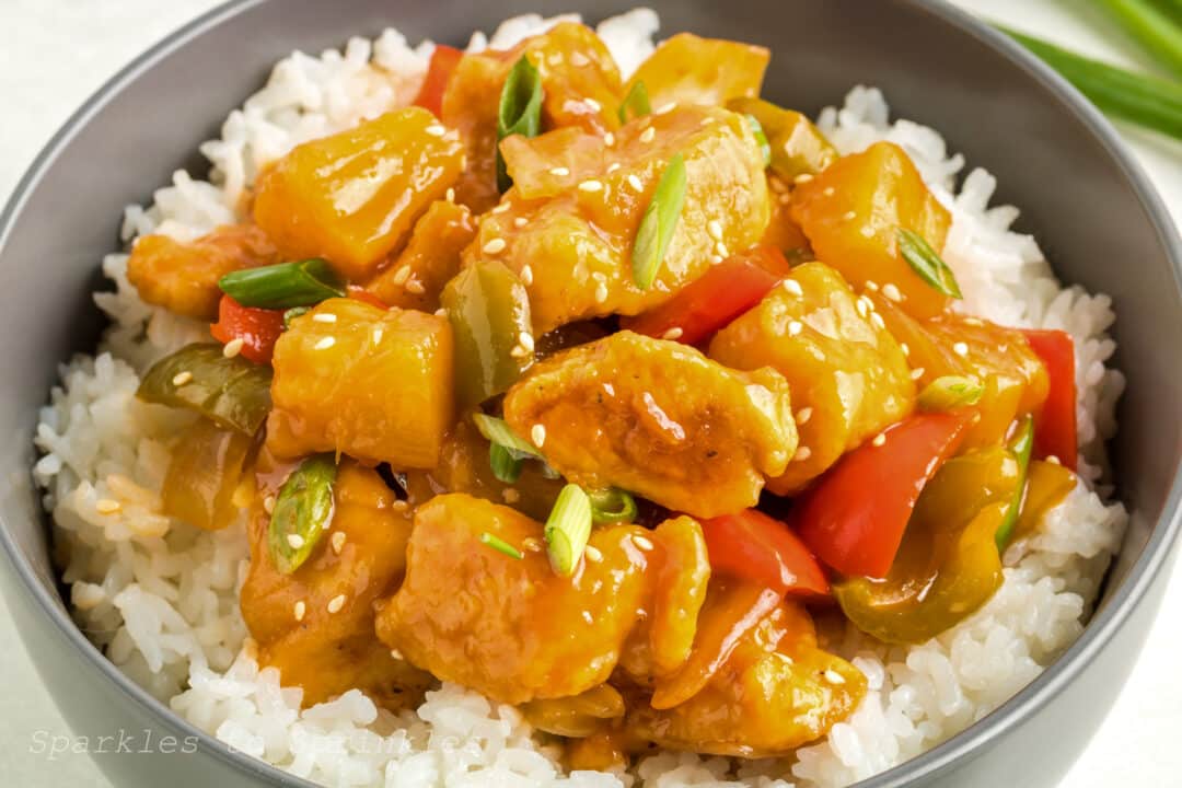 Sweet and Sour Chicken - Sparkles to Sprinkles