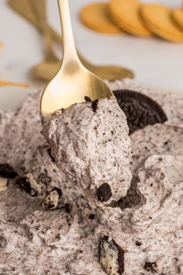 Creamy Oreo Dip for the Ultimate No-Bake Dessert - Sparkles to Sprinkles