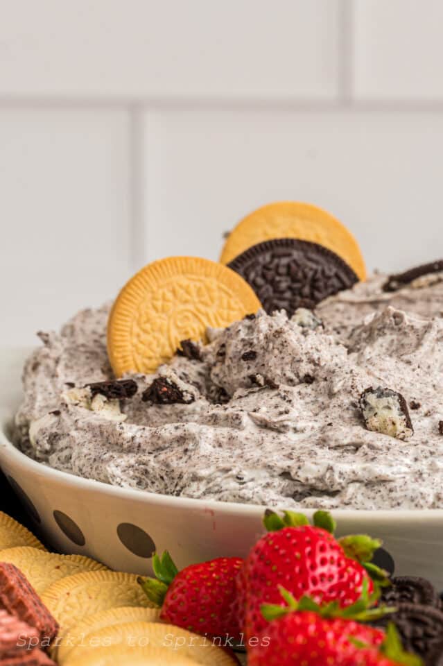 Creamy Oreo Dip for the Ultimate No-Bake Dessert - Sparkles to Sprinkles