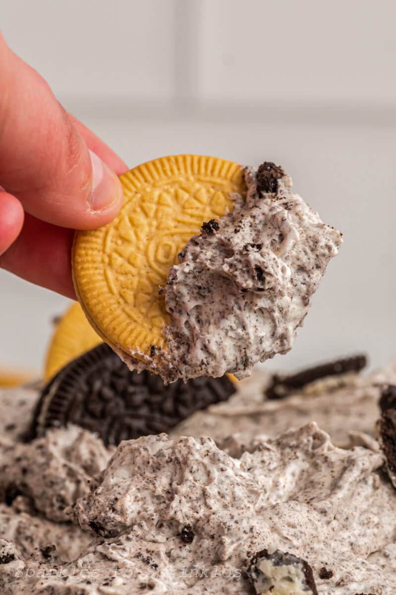 Creamy Oreo Dip for the Ultimate No-Bake Dessert - Sparkles to Sprinkles