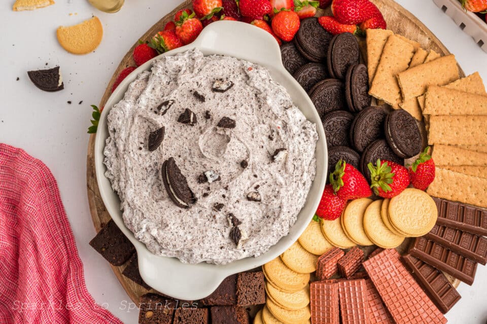 Creamy Oreo Dip for the Ultimate No-Bake Dessert - Sparkles to Sprinkles