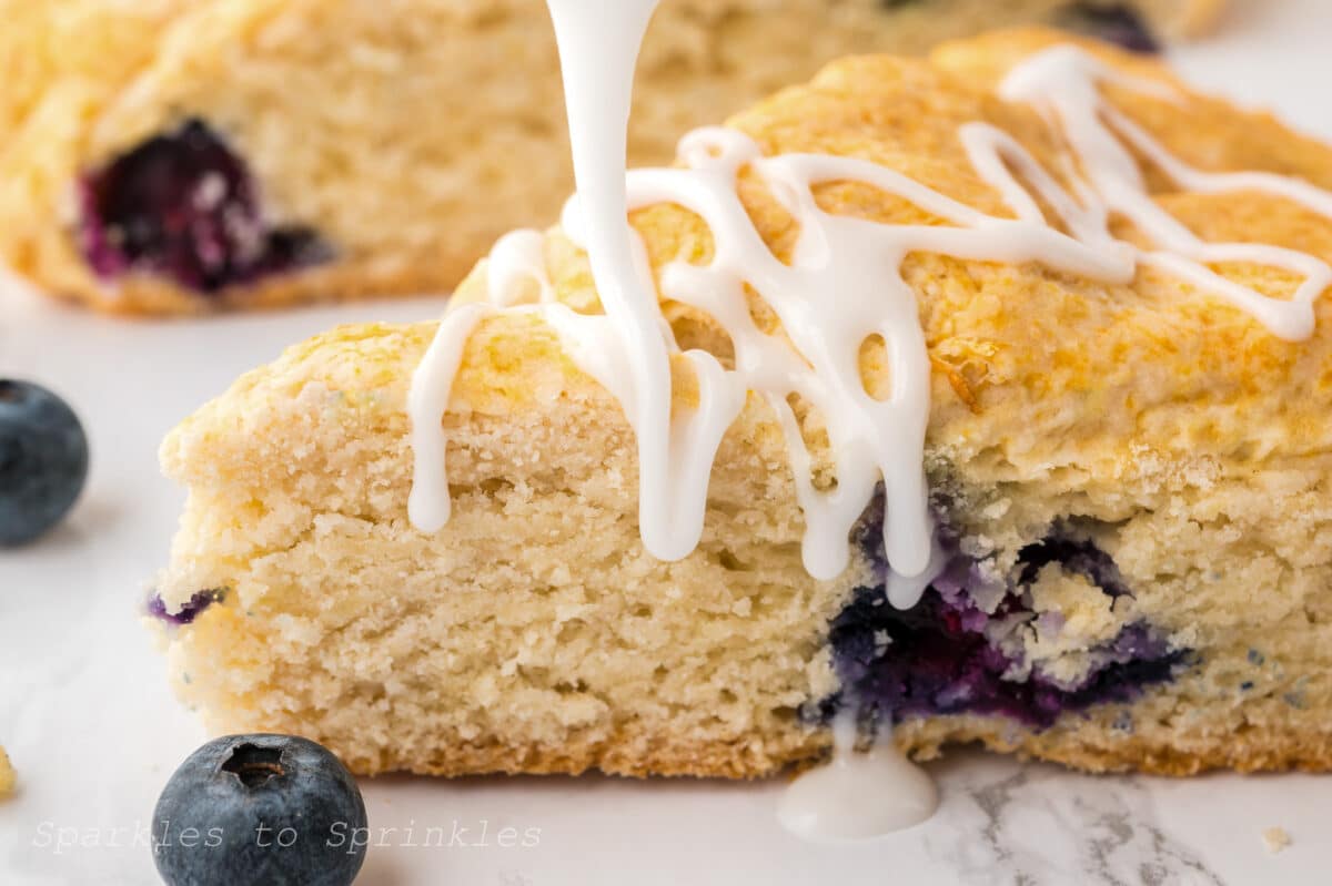 Blueberry Scones - Sparkles to Sprinkles