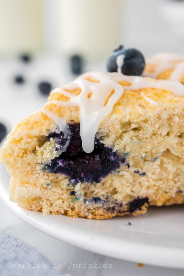 Blueberry Scones - Sparkles to Sprinkles