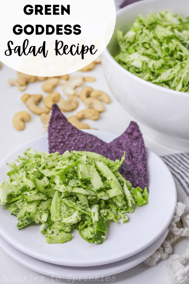 Green Goddess Salad Recipe - Sparkles to Sprinkles