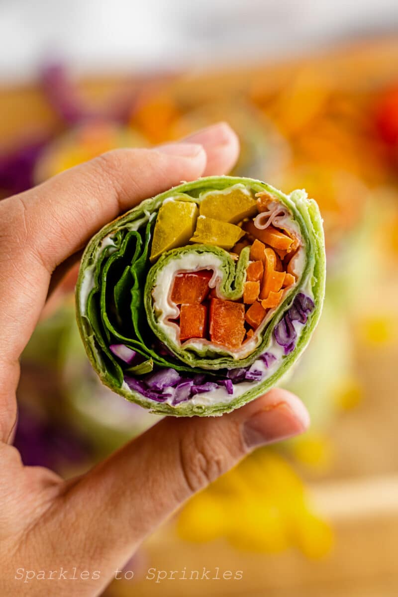 Pinwheel Sandwiches - Sparkles to Sprinkles