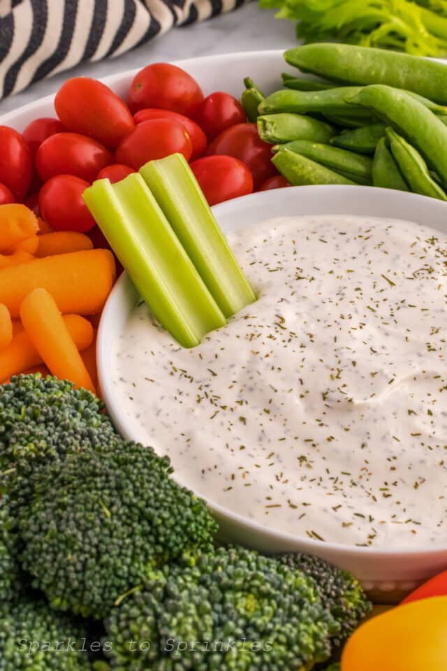 Vegetable Dip - Sparkles to Sprinkles