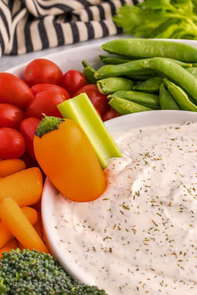 Vegetable Dip - Sparkles to Sprinkles