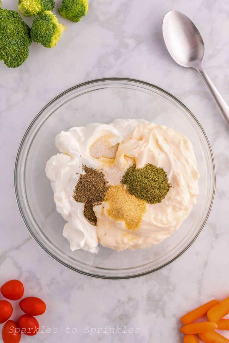 Vegetable Dip - Sparkles to Sprinkles