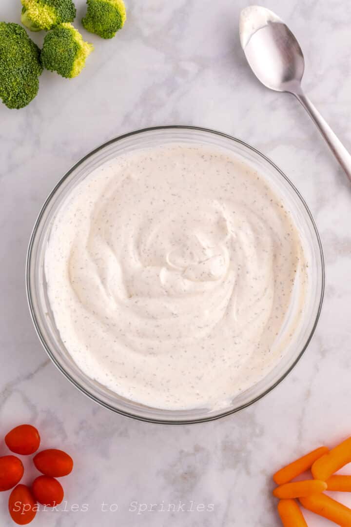 Vegetable Dip - Sparkles to Sprinkles