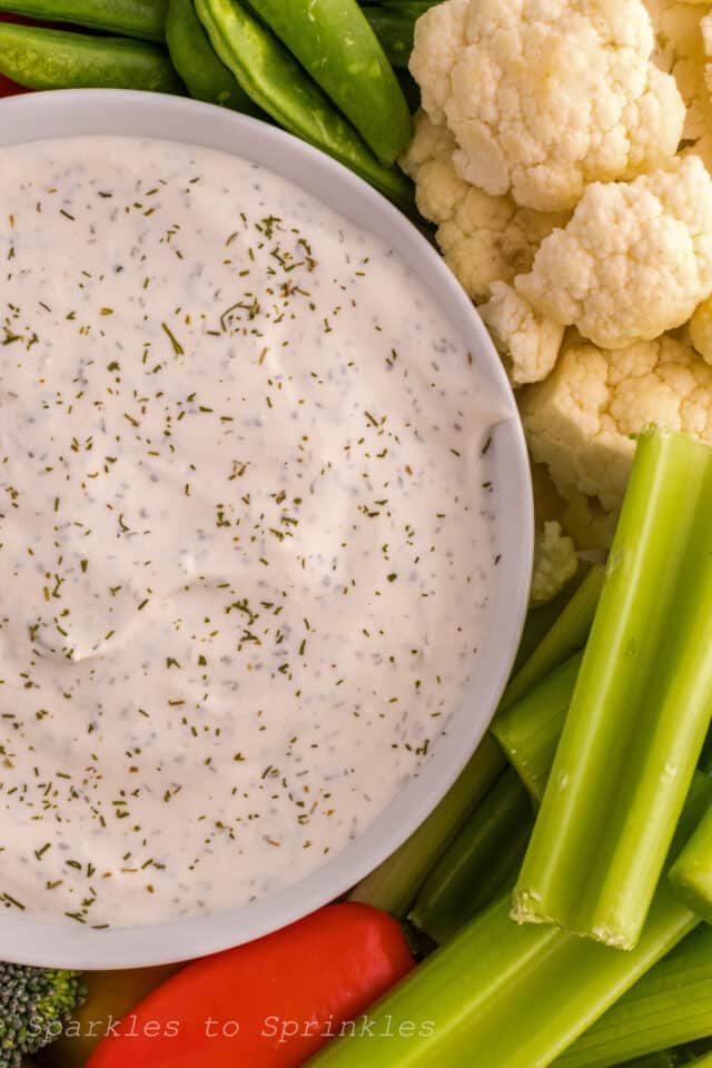 Vegetable Dip - Sparkles to Sprinkles