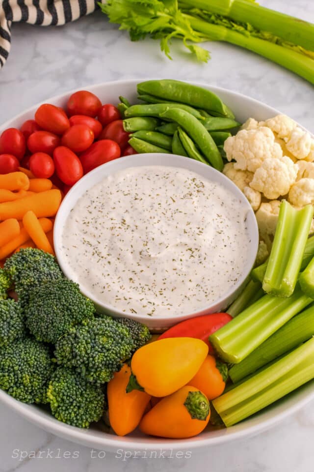 Vegetable Dip - Sparkles to Sprinkles