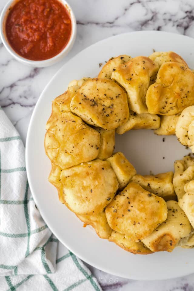 Cheesy Pull-Apart Bread - Sparkles to Sprinkles