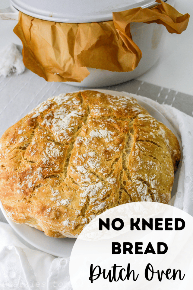No Knead Bread Dutch Oven - Sparkles to Sprinkles