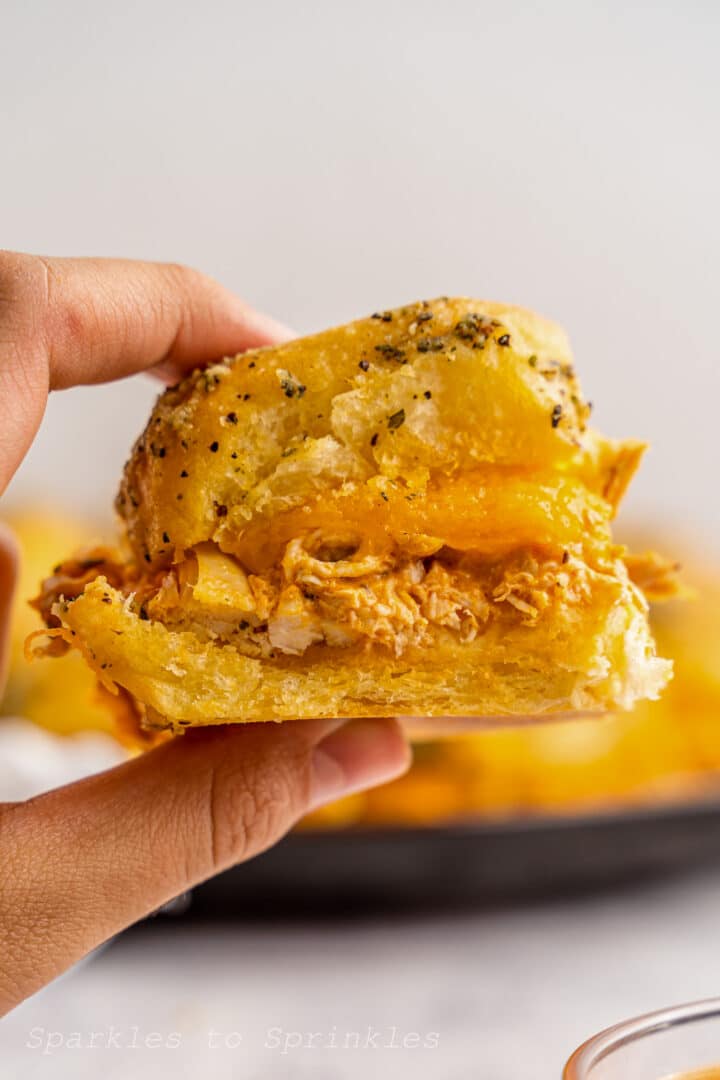 Buffalo Chicken Sliders - Sparkles to Sprinkles