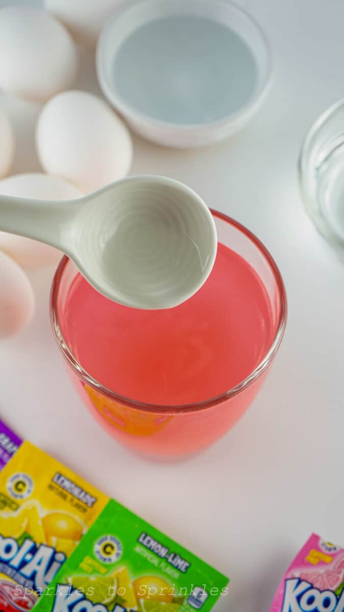 Kool-Aid Easter Eggs - Sparkles to Sprinkles