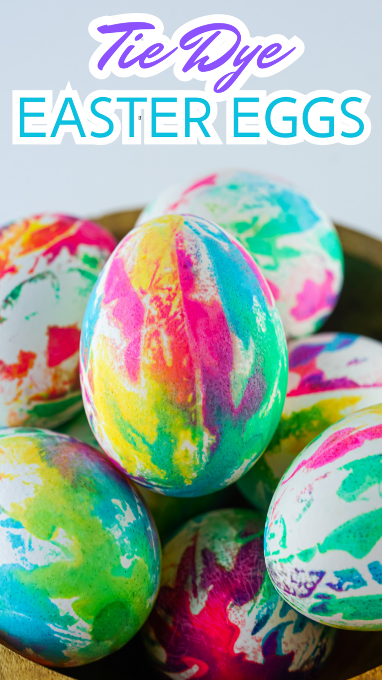 Tie Dye Easter Eggs - Sparkles to Sprinkles
