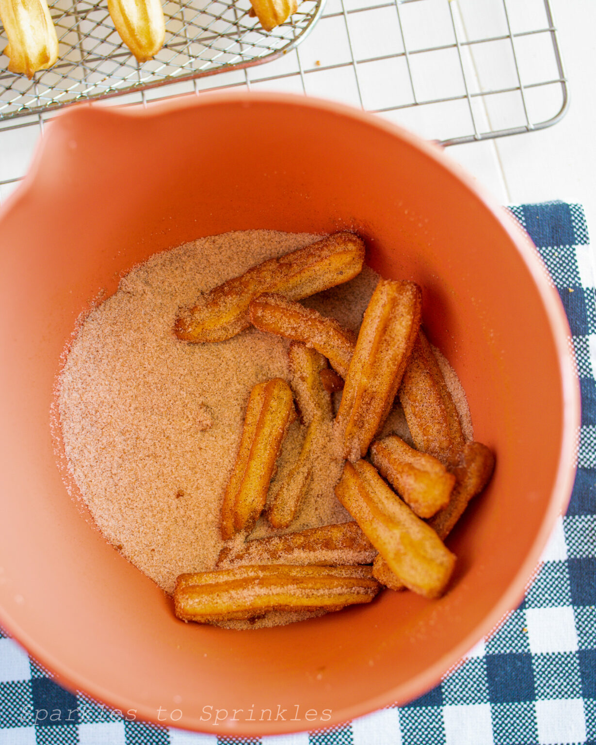 Air Fryer Churros - Sparkles to Sprinkles