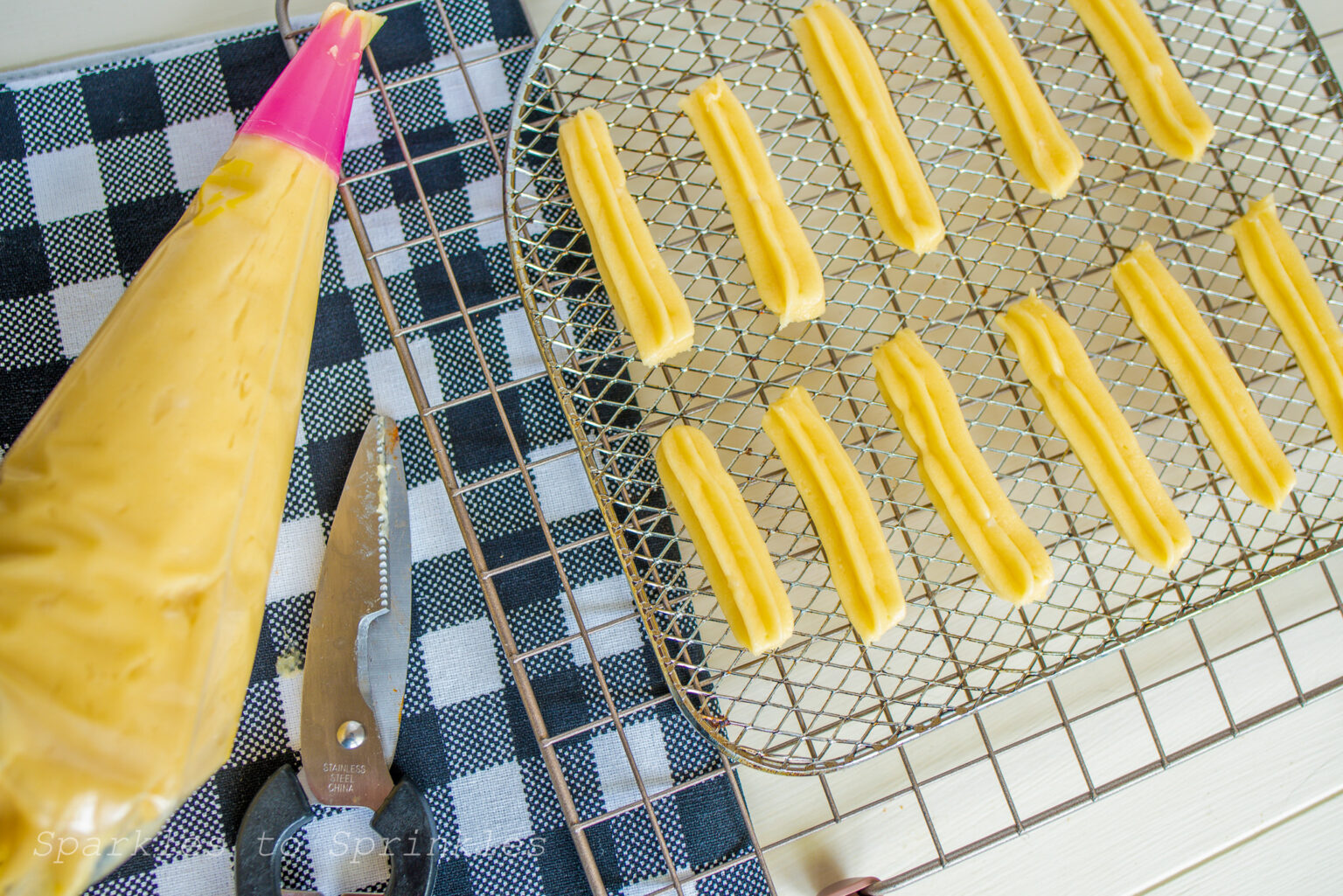Air Fryer Churros - Sparkles to Sprinkles