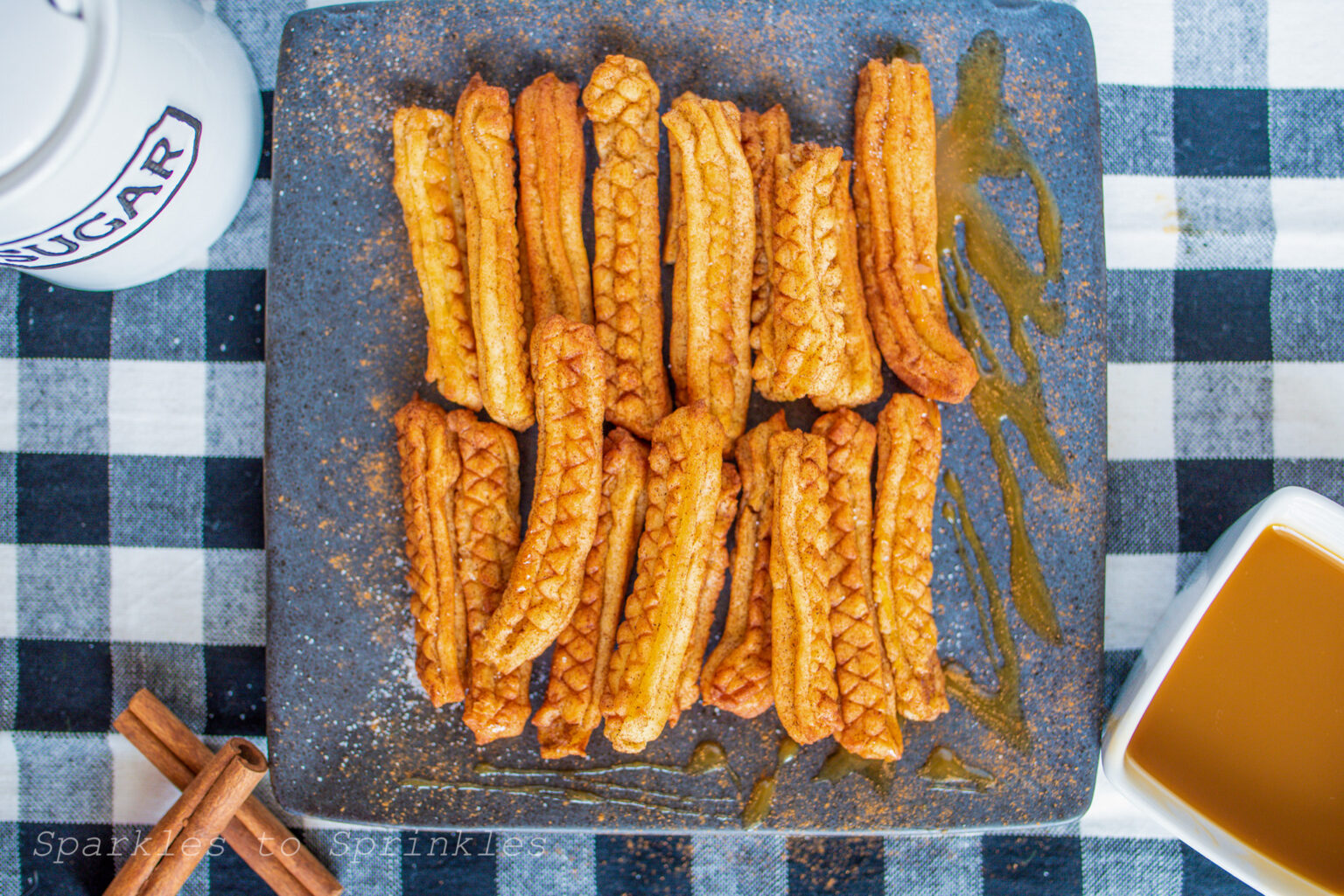Air Fryer Churros - Sparkles to Sprinkles