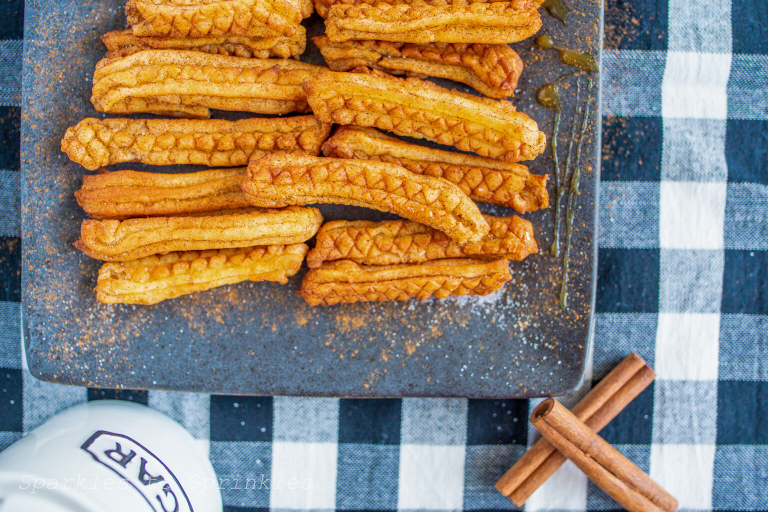 Air Fryer Churros - Sparkles to Sprinkles
