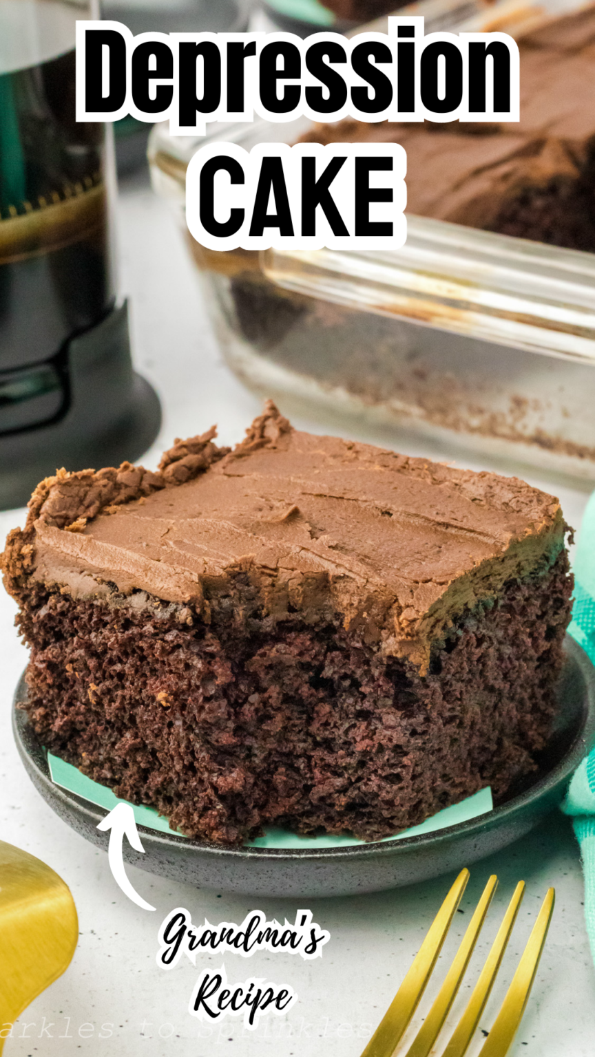 Depression Cake - Sparkles to Sprinkles