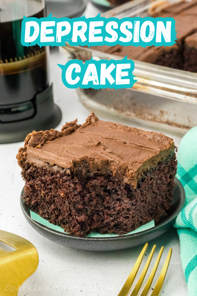 Depression Cake - Sparkles to Sprinkles