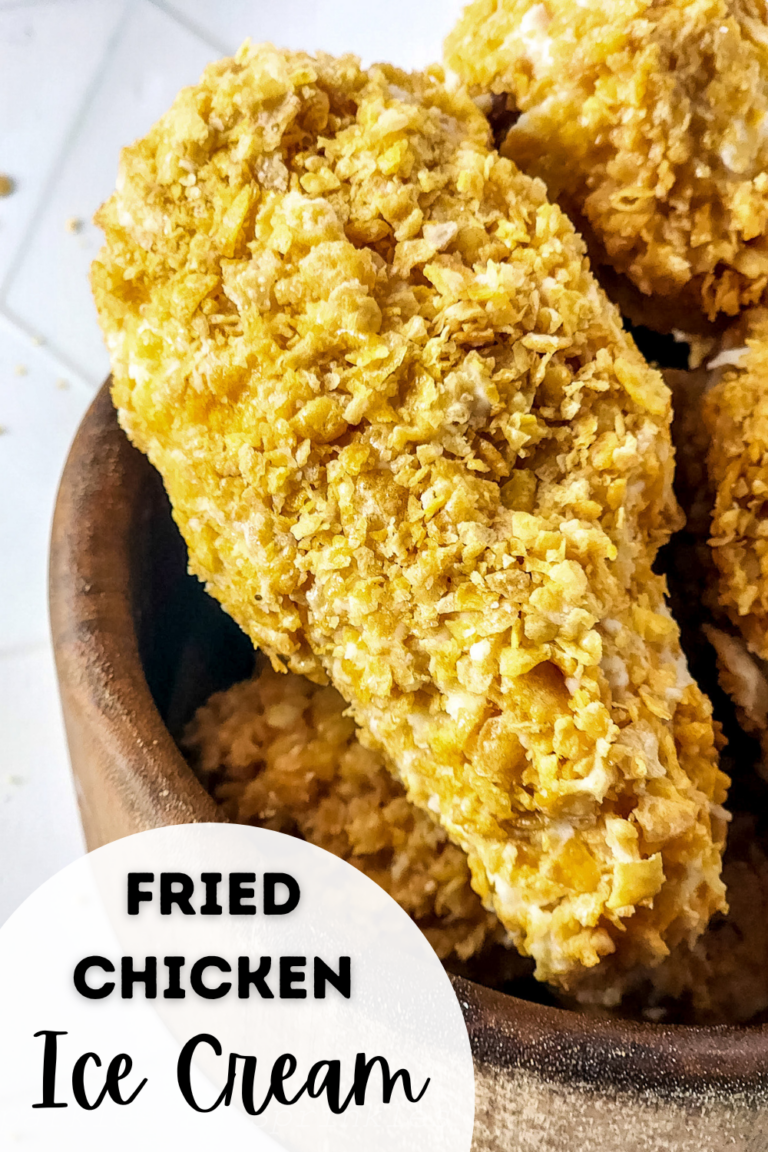 Fried Chicken Ice Cream - Sparkles to Sprinkles