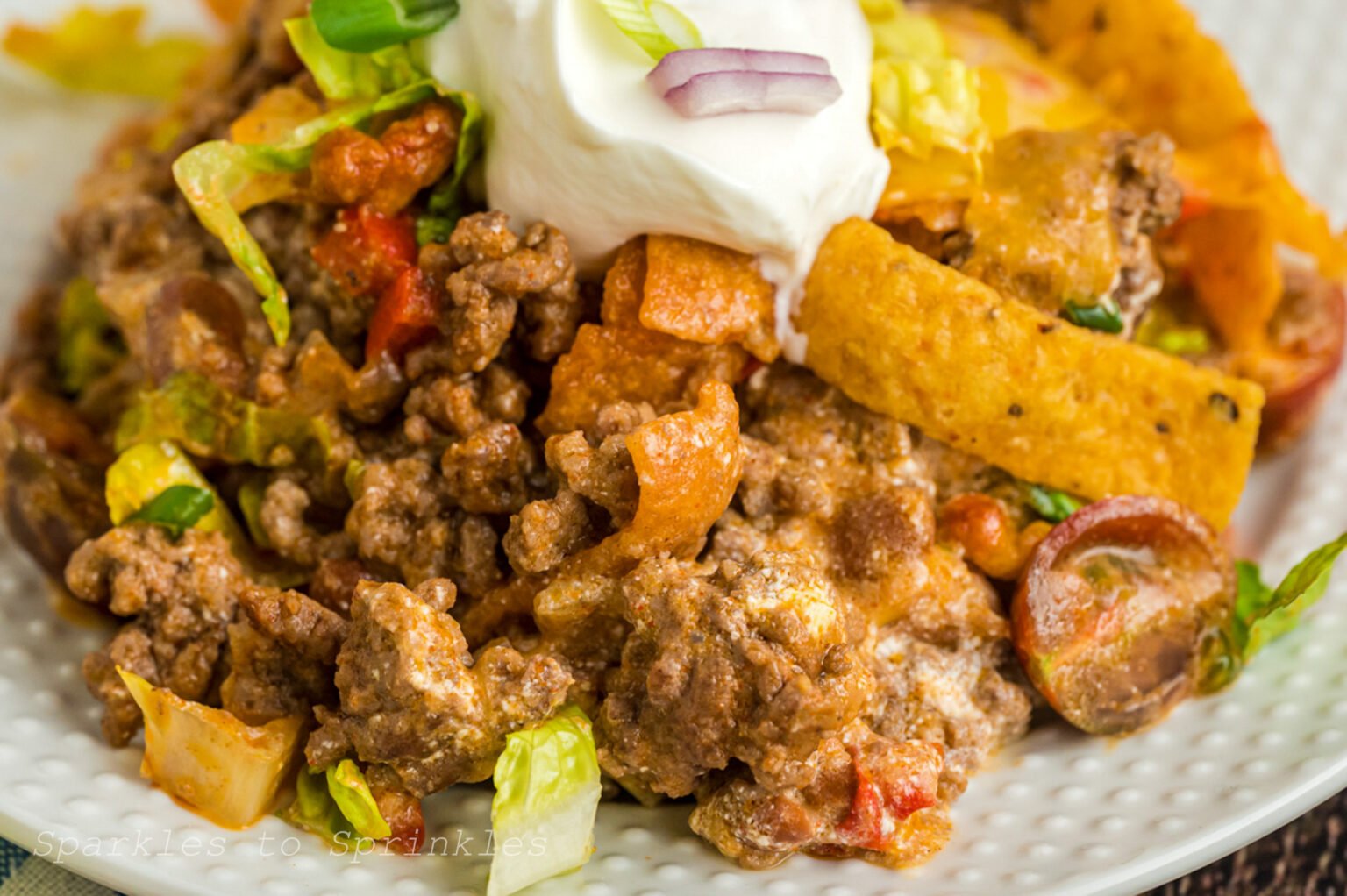 Easy Taco Casserole: Quick, Flavorful, and Crowd-Pleasing - Sparkles to ...