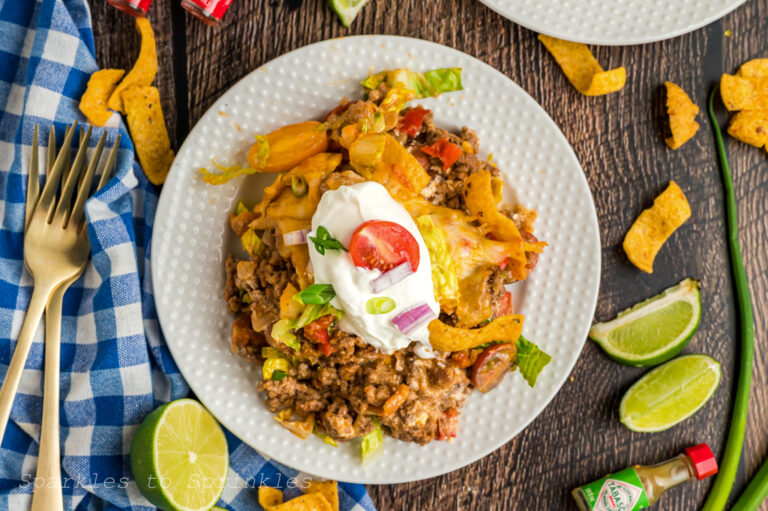 Taco Casserole - Sparkles to Sprinkles