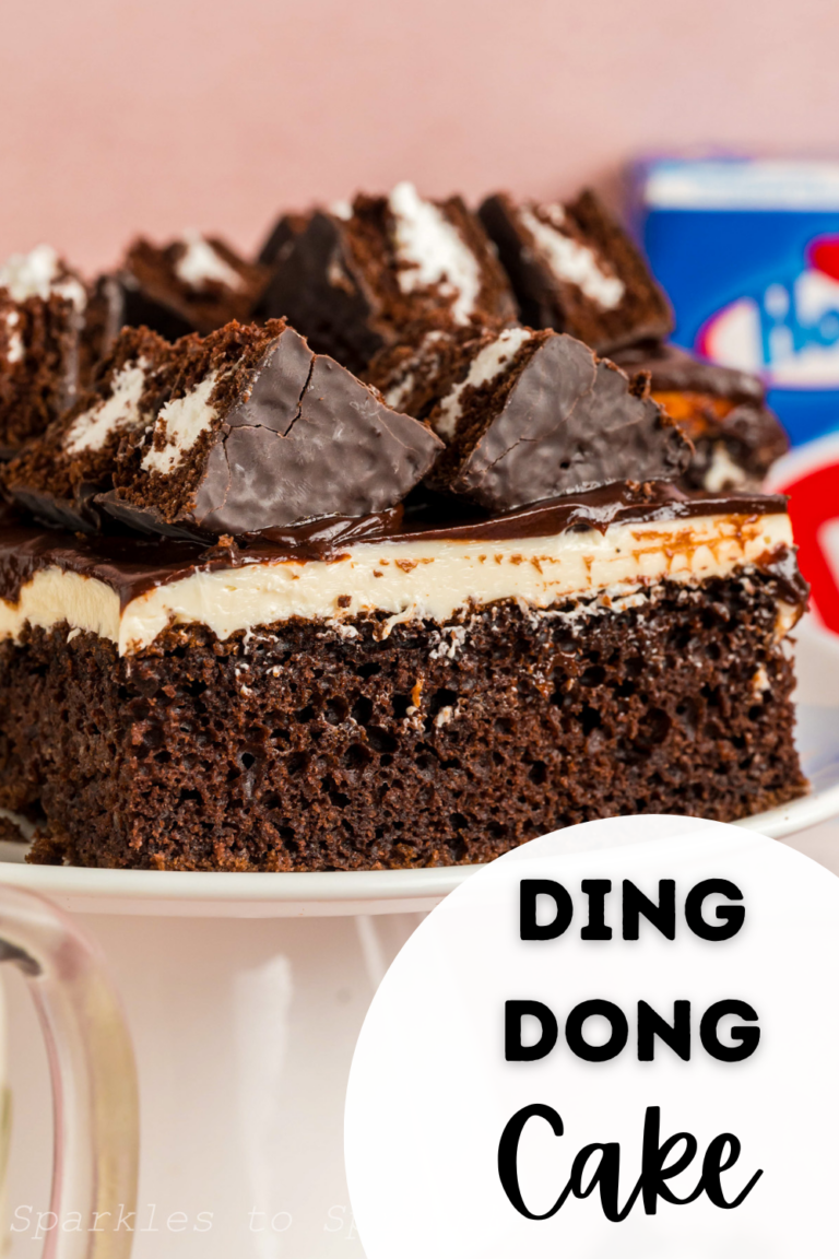 Ding Dong Cake - Sparkles to Sprinkles