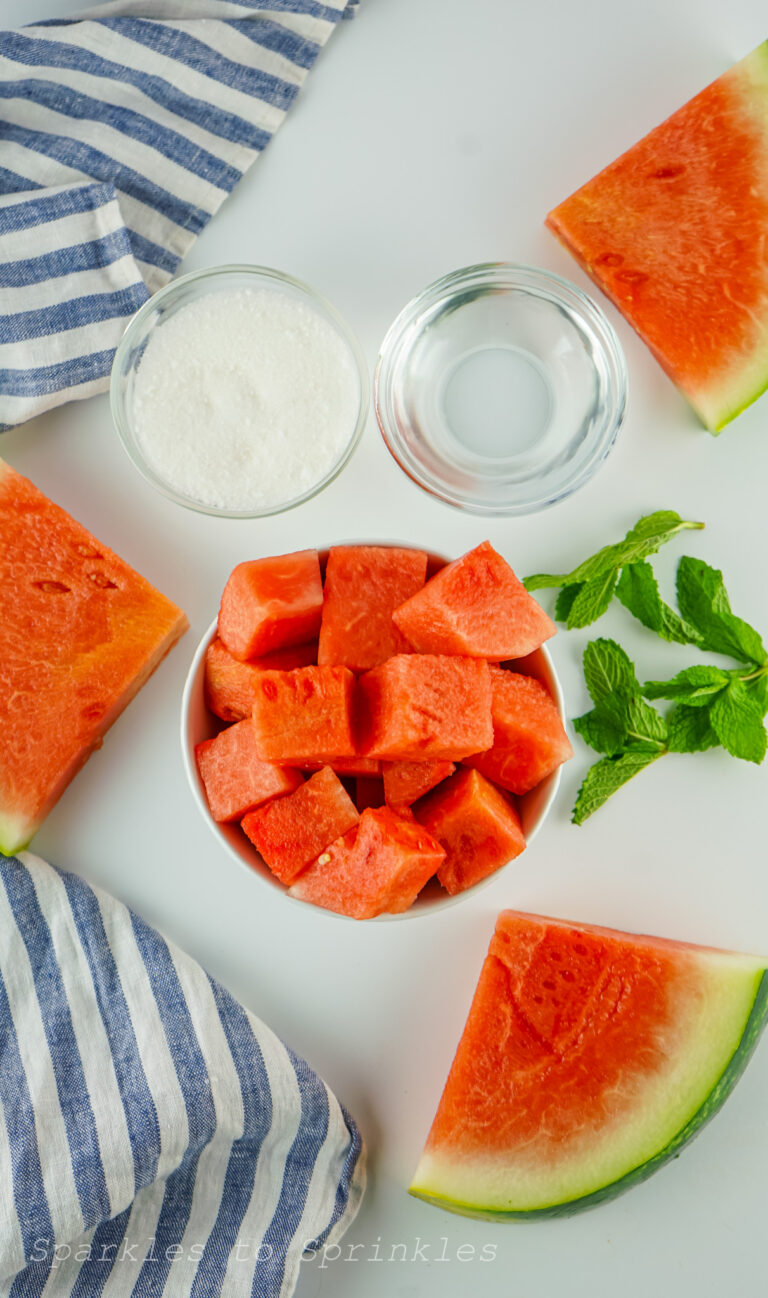 Watermelon Agua Fresca - Sparkles to Sprinkles