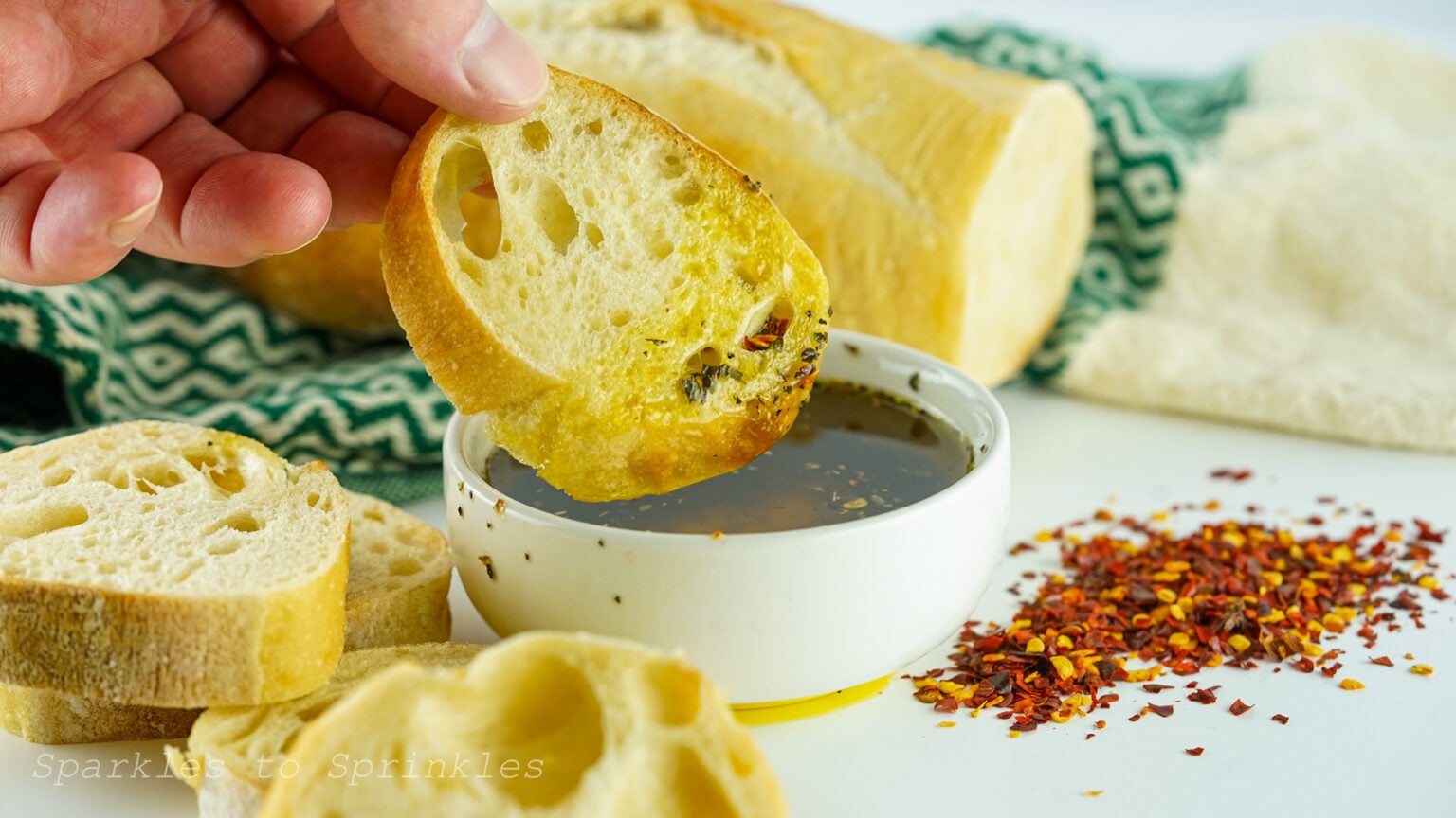 Bread Dipping Oil - Sparkles to Sprinkles