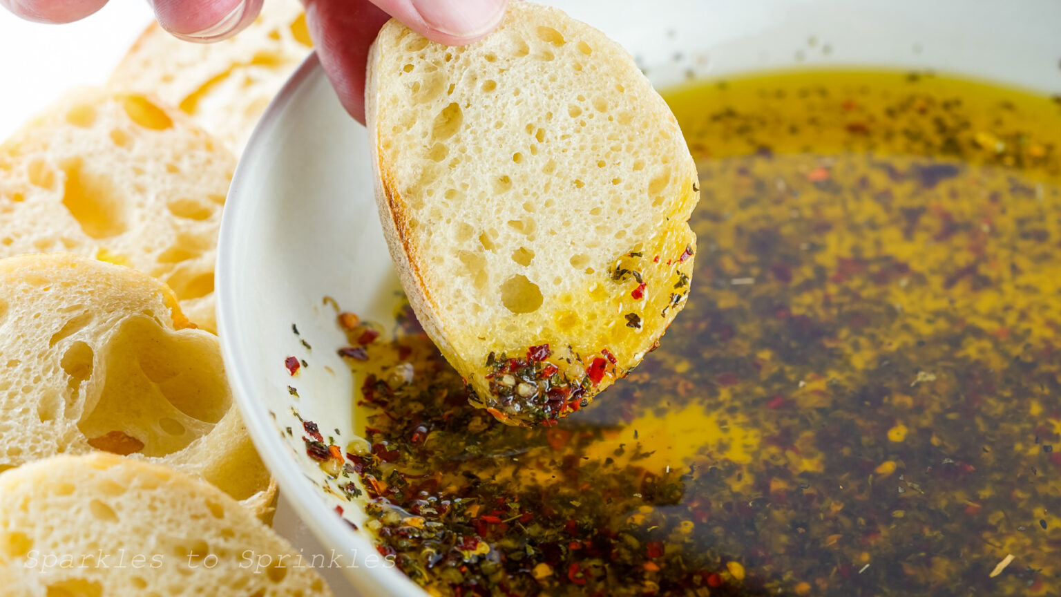 Bread Dipping Oil - Sparkles to Sprinkles